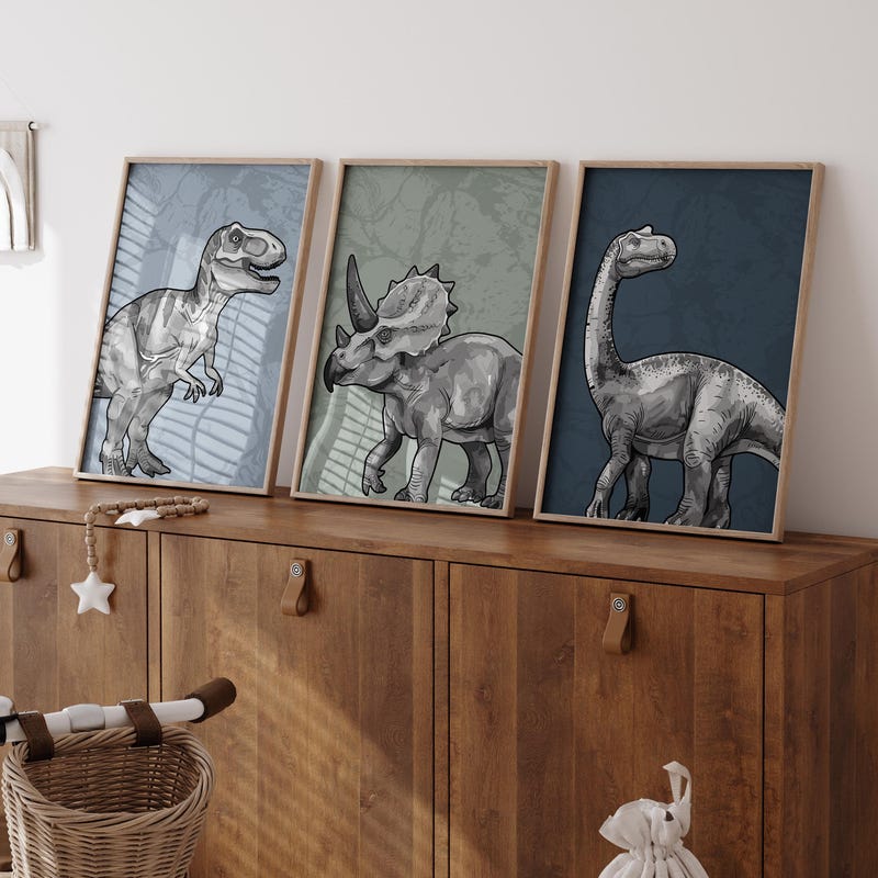Dinosaur Posters - Etsy