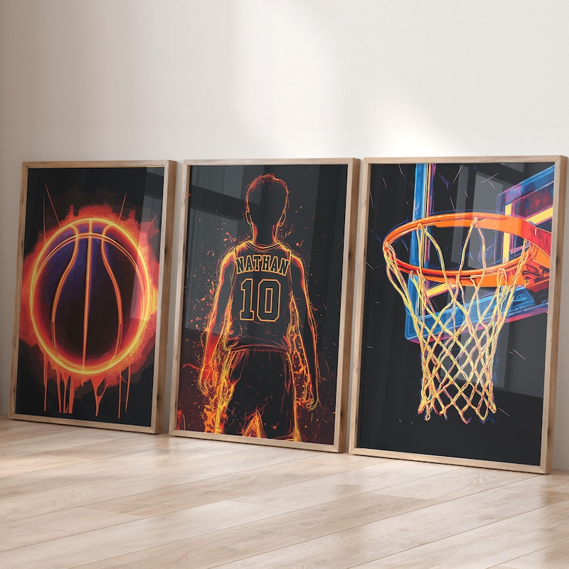 Basketball Posters - Etsy