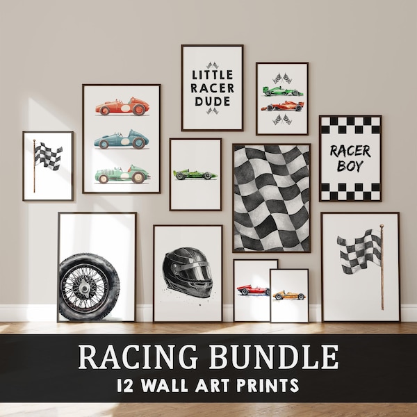 Car Racing Frames - Etsy UK