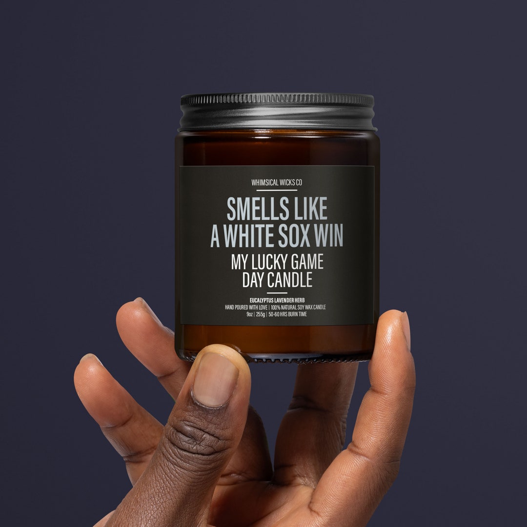 Smells Like A White Sox Win Candle | Unique Gift Idea | White Sox ...