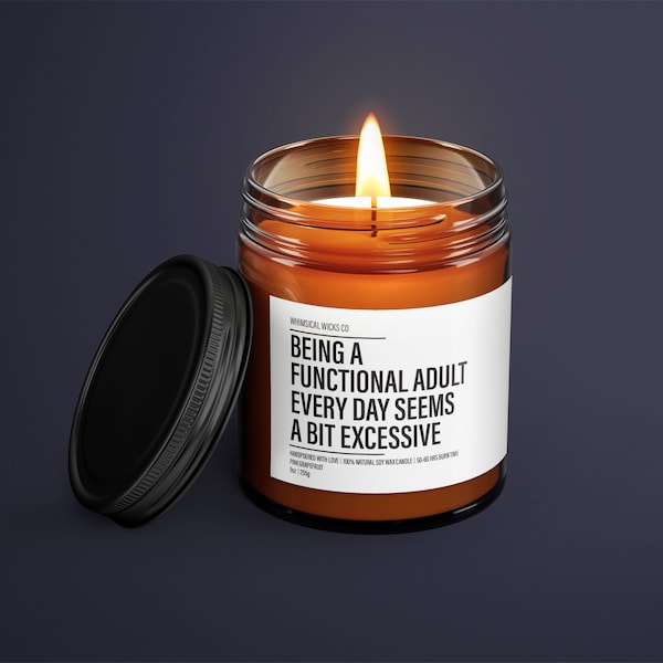 Funny Quotes Candle - Etsy