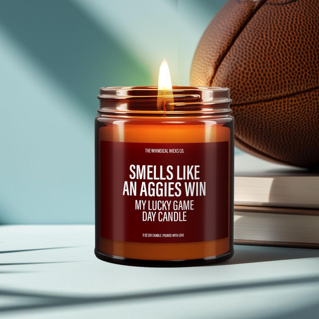 Texas A&M Gift, Texas Aggie Candle, Aggies Sport Candle, Smells Like an ...