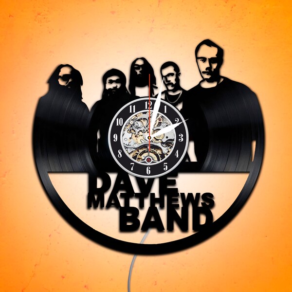 Vinyl Record Clock - Etsy