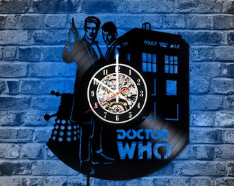 Doctor Who Clock - Etsy