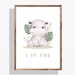 Woodland Animals Nursery Art: Positive Affirmations Prints (digital ...