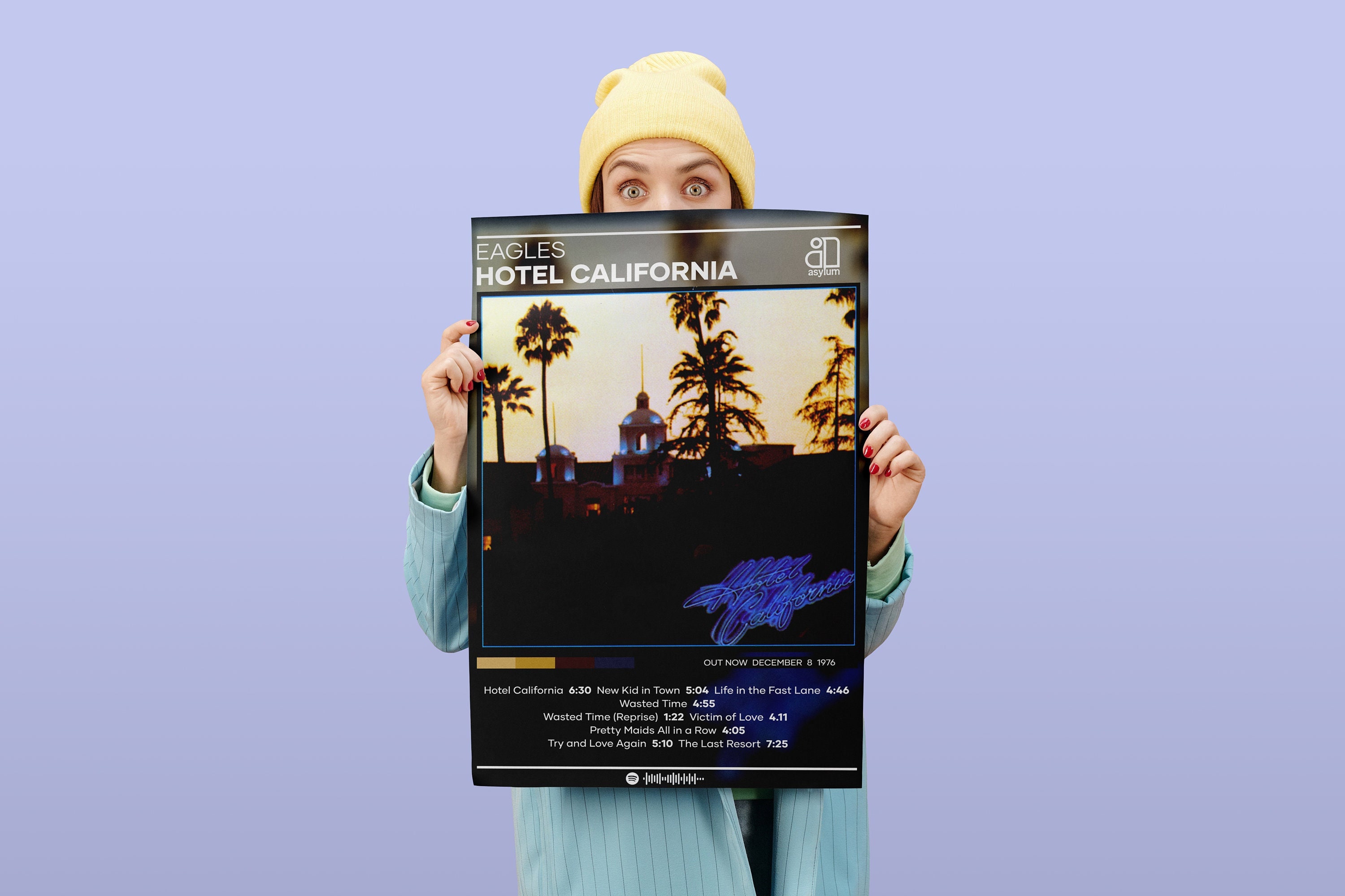 Eagles Poster | Hotel California Poster | Album Cover Poster sold by ...