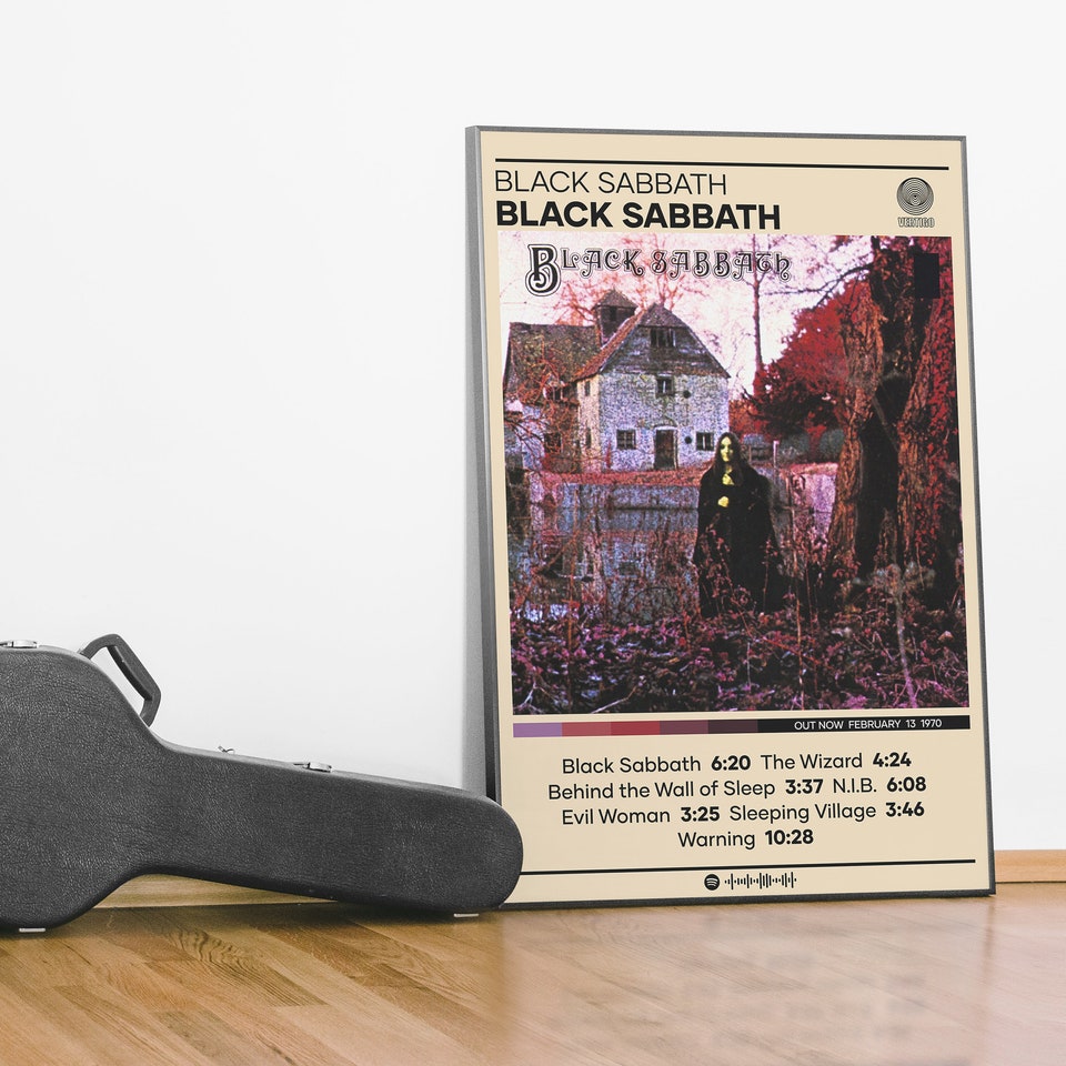 Black Sabbath Poster | Black Sabbath Album Poster sold by Justine ...