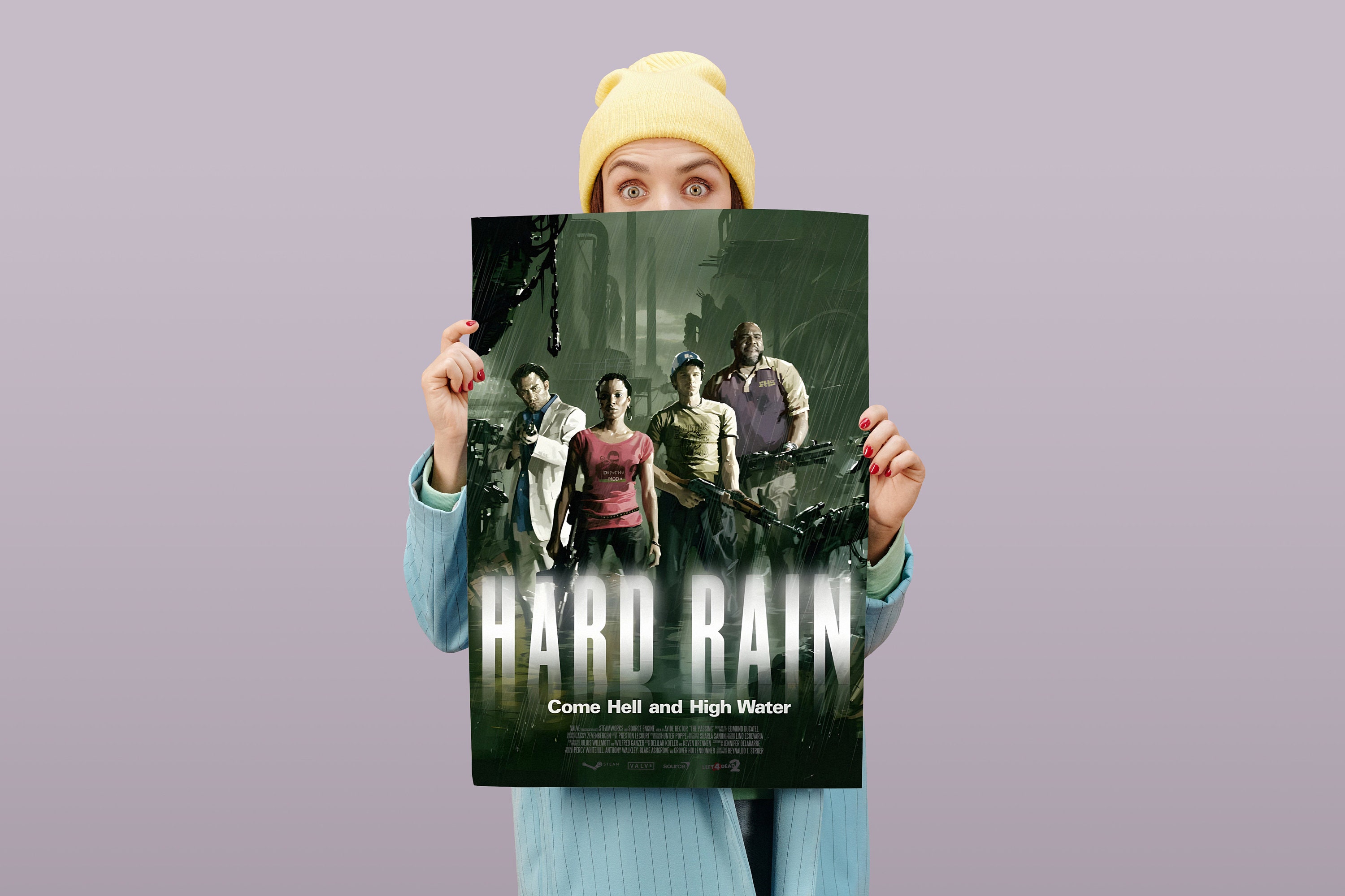 Left 4 Dead 2 Poster Hard Rain Poster L4D2 Poster Gaming - Etsy