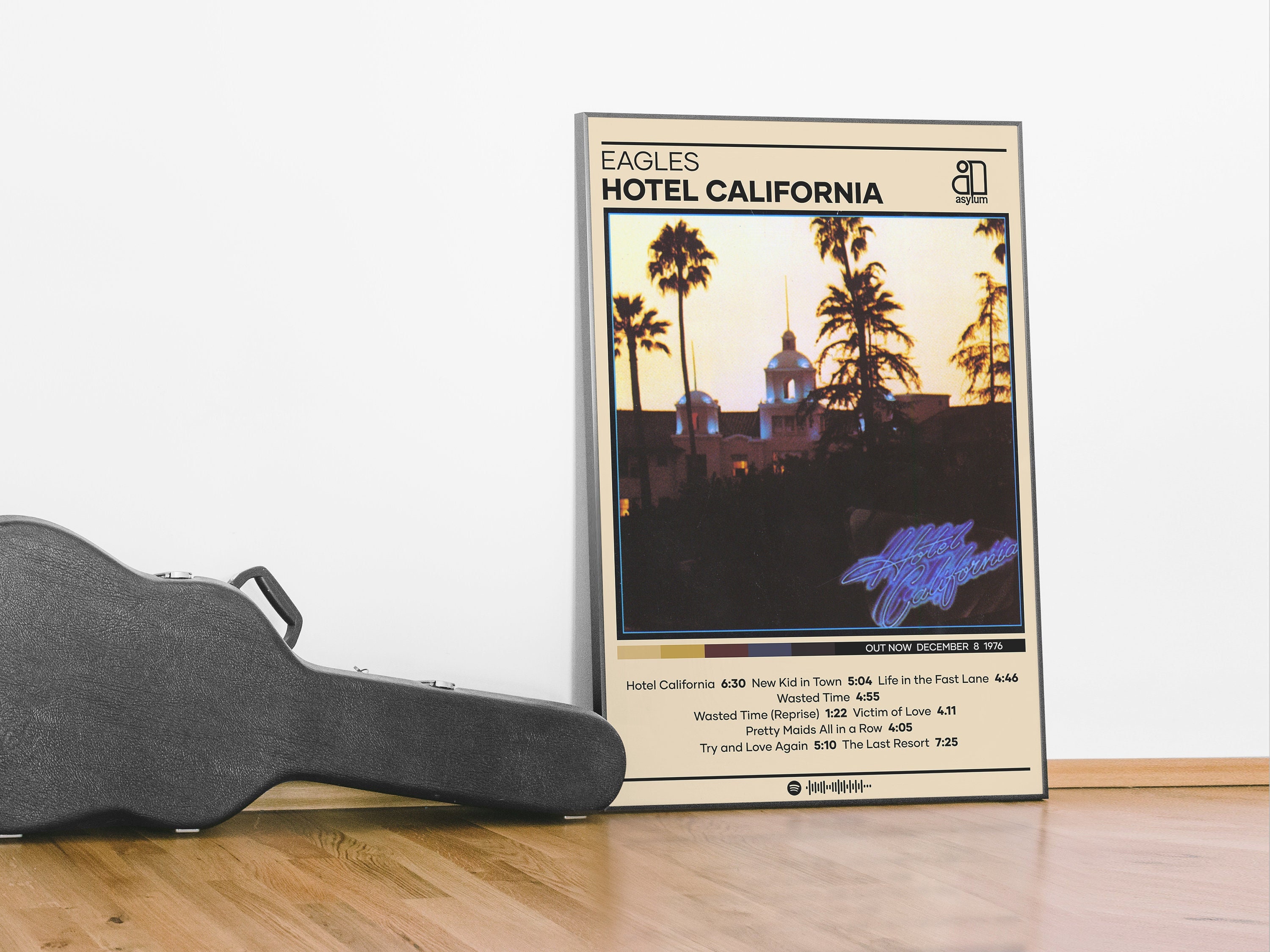 Eagles Poster | Hotel California Poster | Album Cover Poster sold by ...