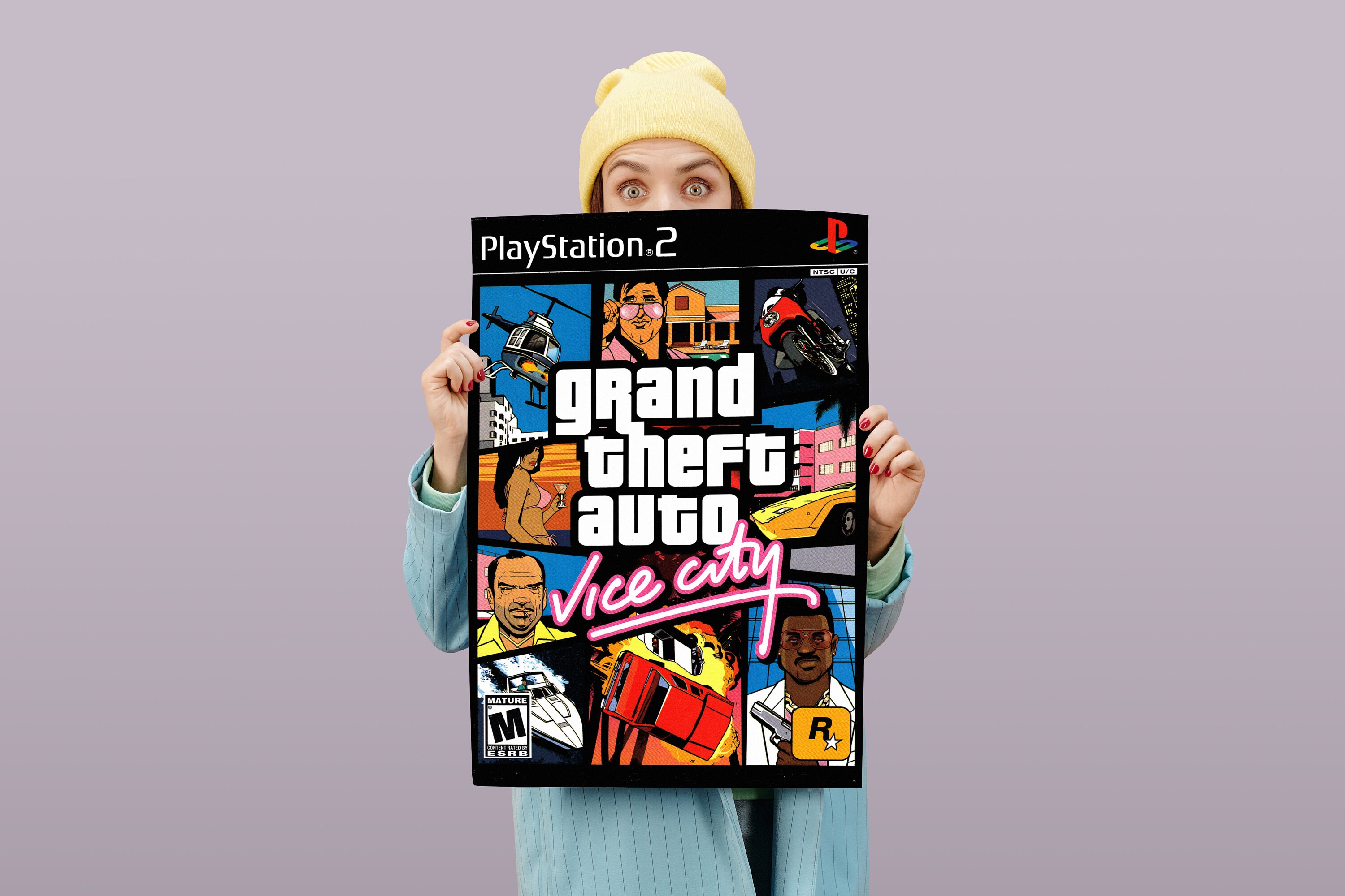 Grand Theft Auto: Vice City Poster GTA Vice City Poster - Etsy