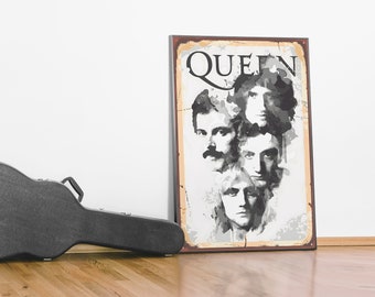 Queen Band Poster - Etsy