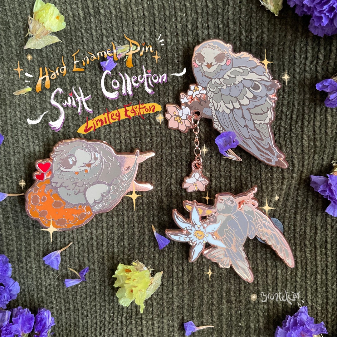Hard Enamel Pins ~ Swift Collection ~ Limited Edition ~ by Brontetear ...