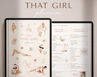 Digital Planner Daily Planner Undated Digital Planner Daily, Weekly ...