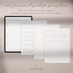 Budget Planner | Digital Planner | Monthly Budget | iPad Planner ...