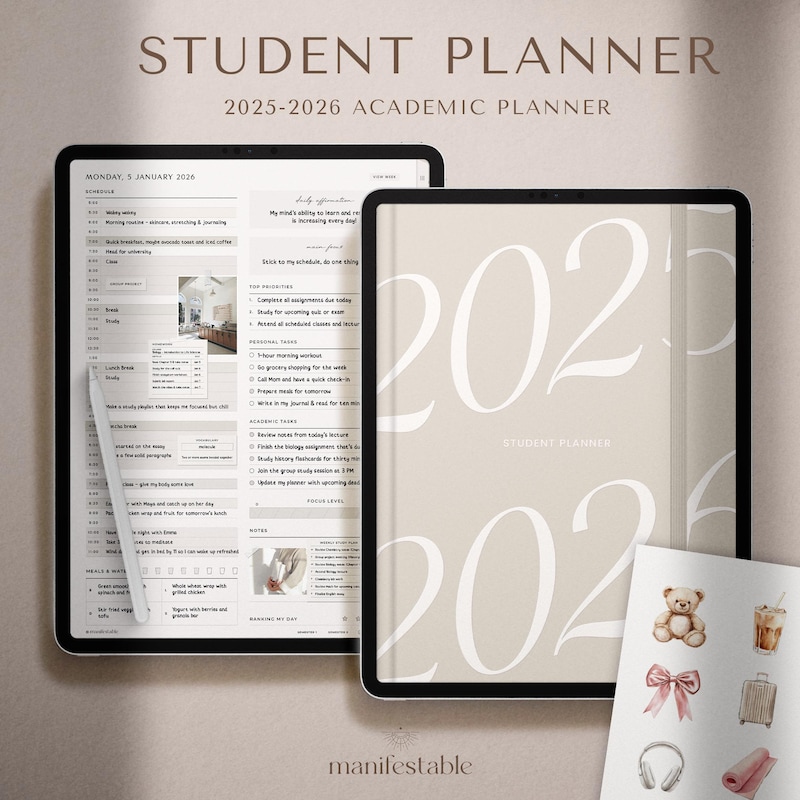 School planner goodnotes 2025 2026 - Etsy.de