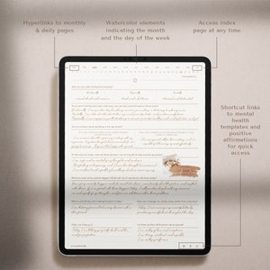 ANXIETY JOURNAL | Mental Health Journal | Therapy Journal | Anxiety ...