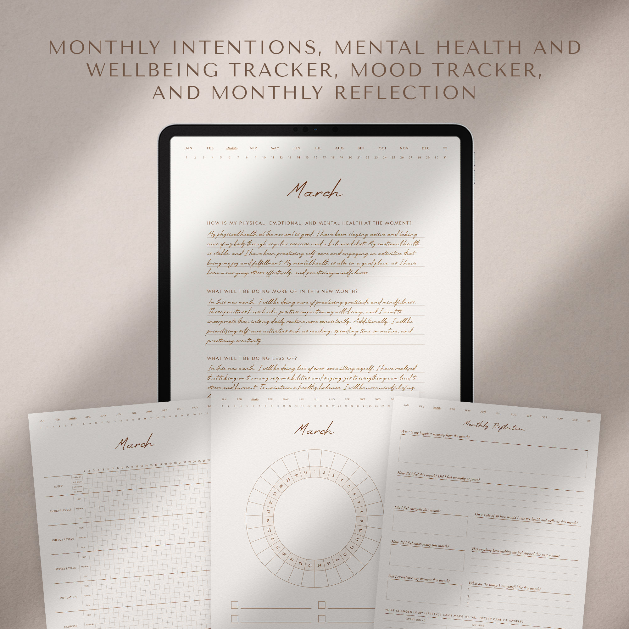ANXIETY JOURNAL | Mental Health Journal | Therapy Journal | Anxiety ...