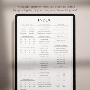 Budget Planner | Digital Planner | Monthly Budget | iPad Planner ...