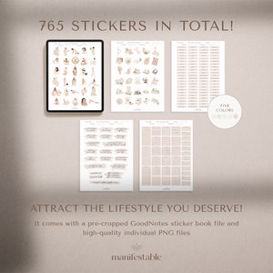 Digital Stickers | THAT GIRL Aesthetic Stickers | Planner Stickers ...