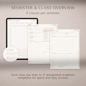 Student Planner Academic Planner 2023-2024 College Planner Digital ...