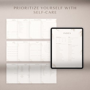 Self Care Planner | Digital Planner | Goodnotes Planner | iPad Planner ...