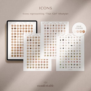 Digital Planner Stickers | THAT GIRL Aesthetic Stickers | Goodnotes ...