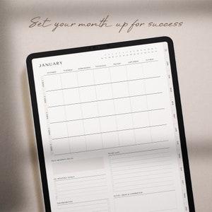 Digital Planner | iPad Planner | Goodnotes Planner | Minimalist Planner ...