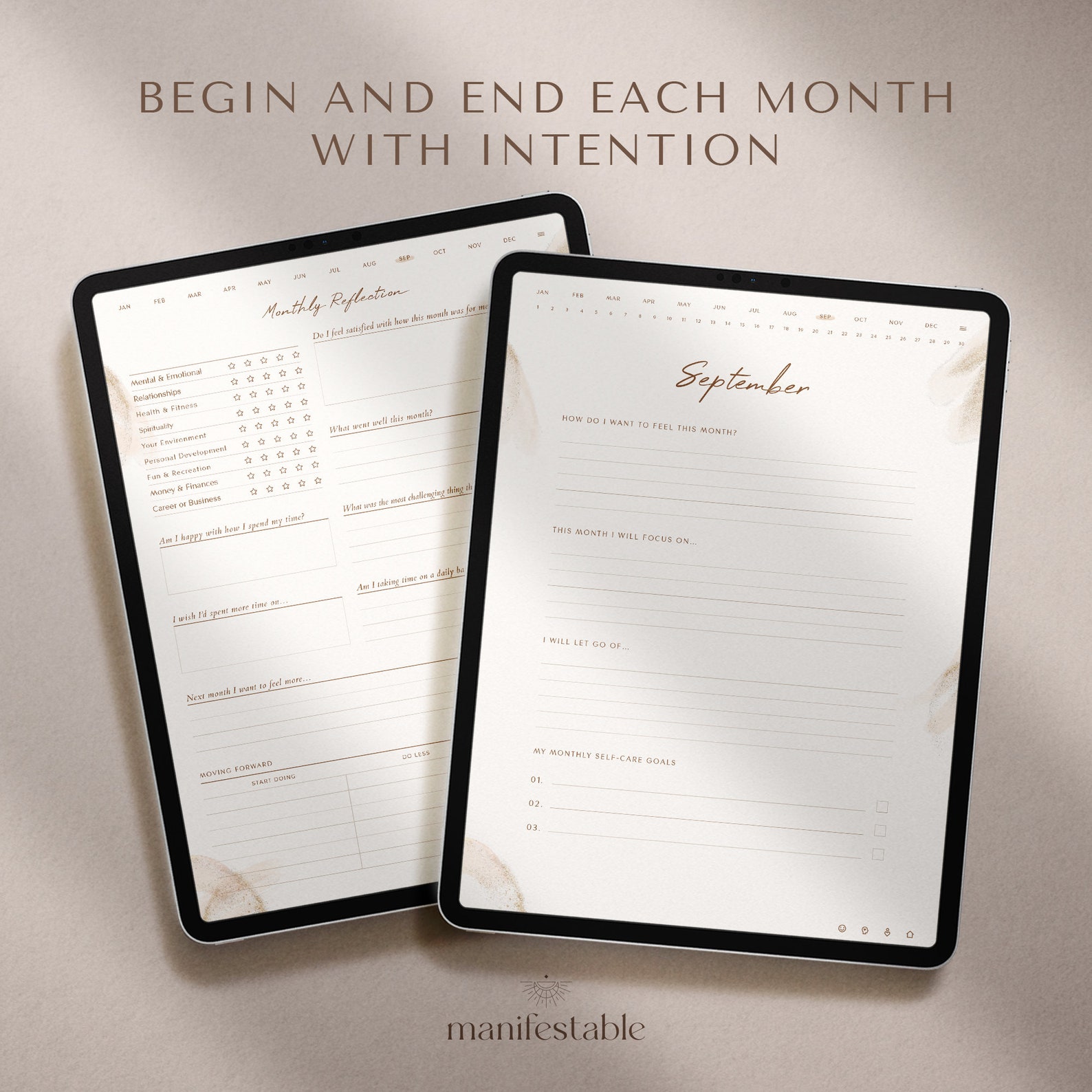 Self Care Planner Digital Planner Goodnotes Planner iPad Planner Daily ...