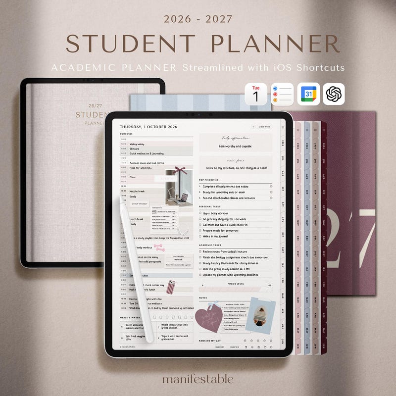 Student Planners 2026 - Etsy