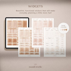 Digital Planner Stickers | THAT GIRL Aesthetic Stickers | Goodnotes ...