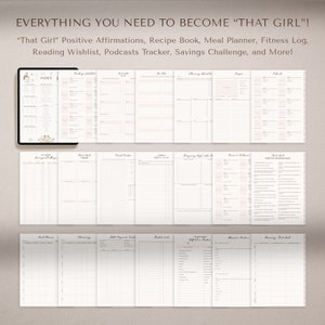 THAT GIRL Planner | Digital Planner | Goodnotes Planner | iPad Planner ...
