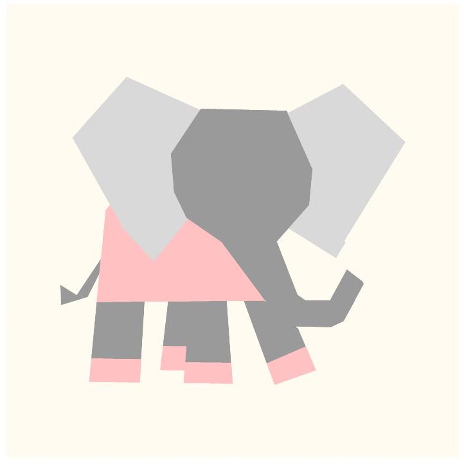 Baby Elephant Quilt Block Pattern: Foundation Paper Piecing (PDF) 12 ...