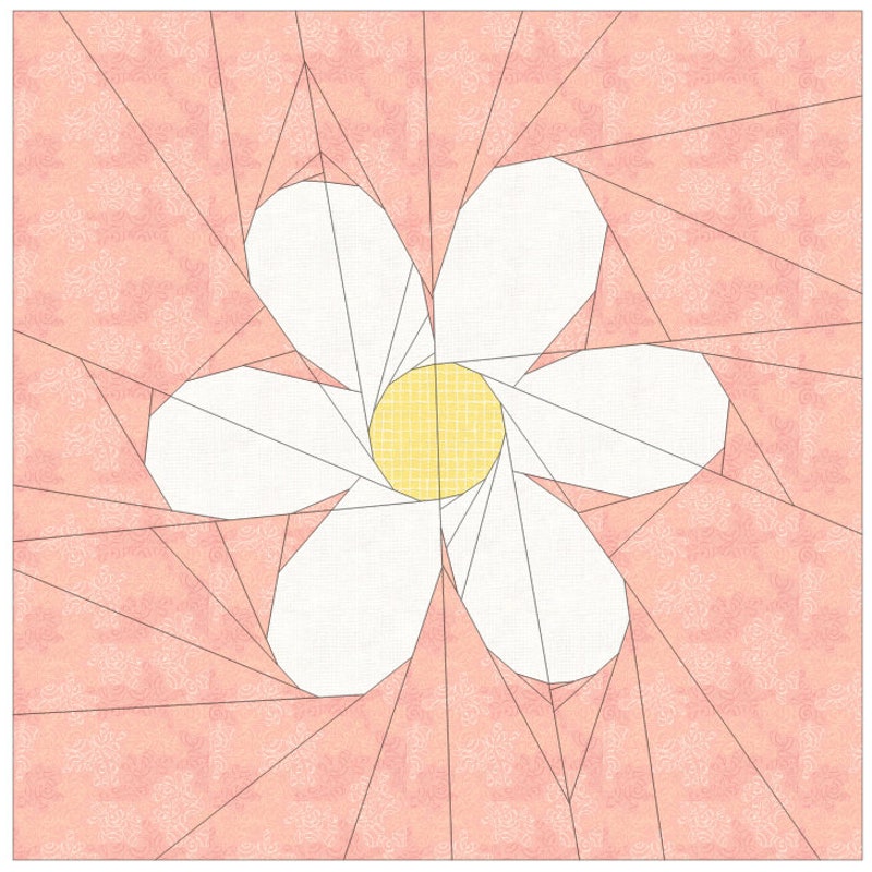 Flower Quilt Blocks - Etsy