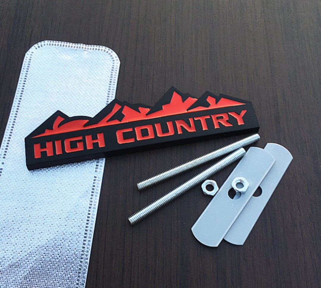 3D Grille HIGH Country Car Emblem Badge - Etsy