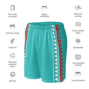 Native Print Basketball Mesh Shorts Indgenous - Etsy