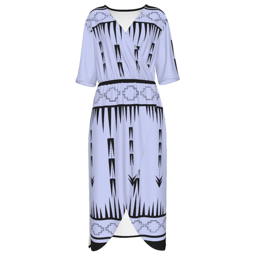 Women's Native Print V-neck Dress - Etsy