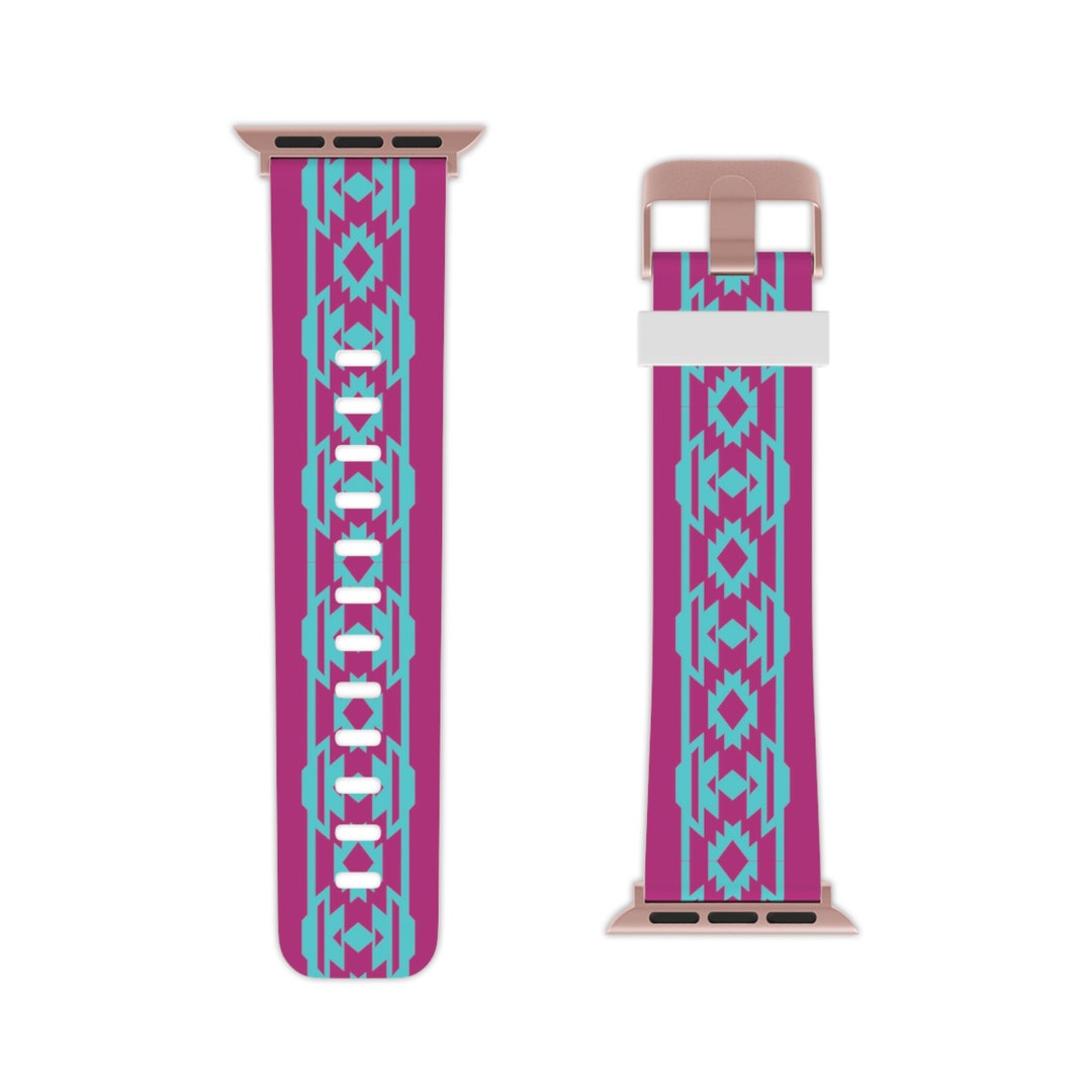 Pink Native Watch Band for Apple Watch - Etsy