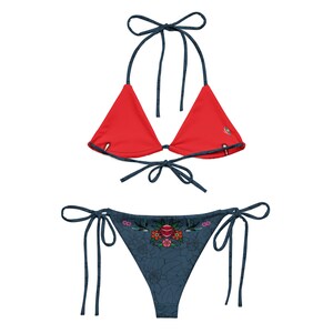Tatty Land Back Recycled String Bikini SEO Native Swimwear Indigenous ...