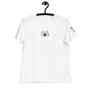 Women's Embroidered Native Turtle Island T-shirt SEO Native Shirt ...