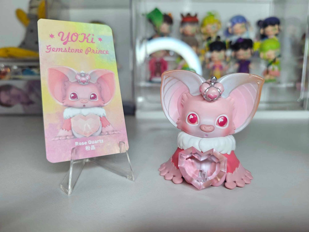 POP MART Yoki Gemstone Prince Series Blind Box rose Quartz NOTICE: Read ...