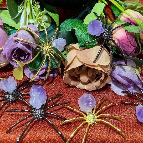 Crystal Spider - Etsy
