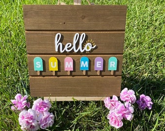 HELLO SUMMER POPSICLES - Etsy