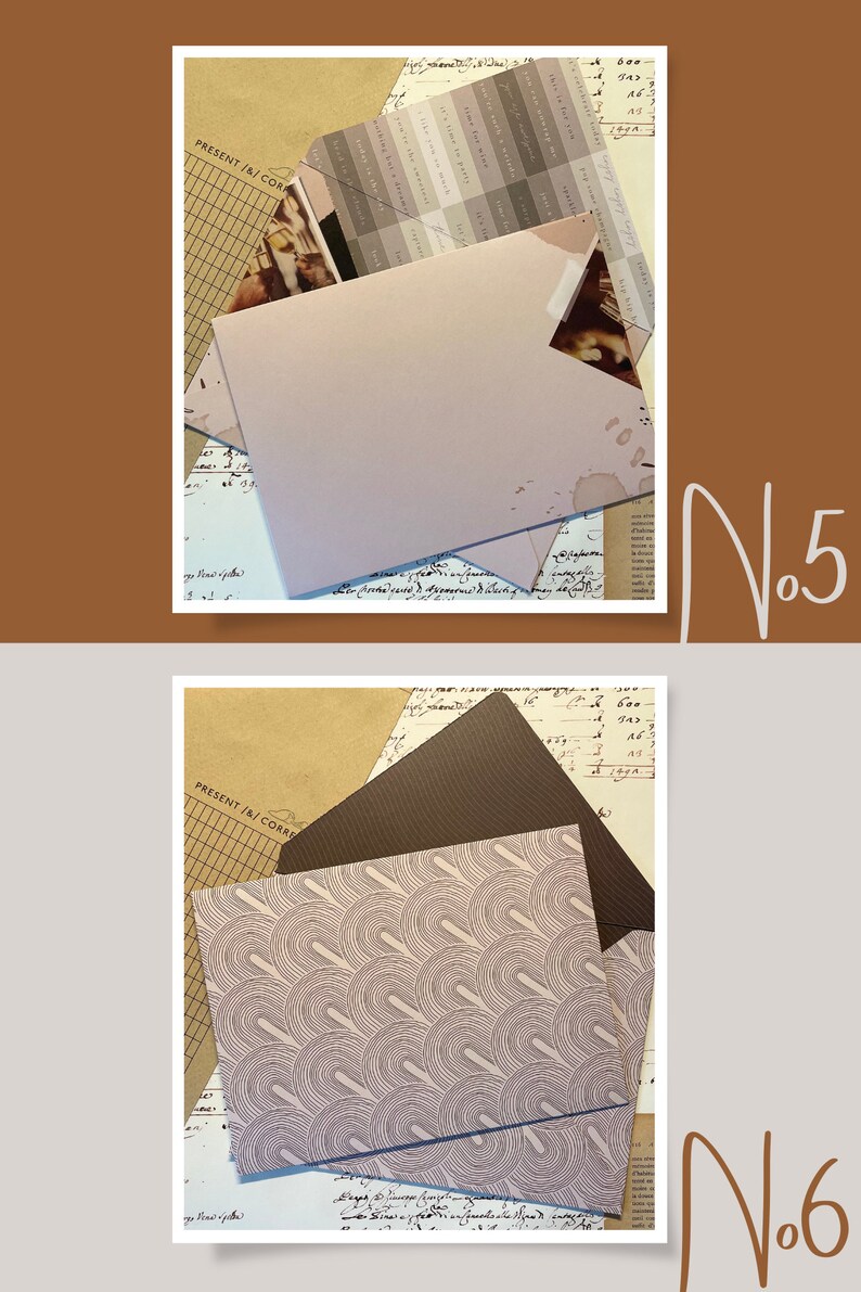 Set of A5 Aesthetic Envelopes - Etsy UK