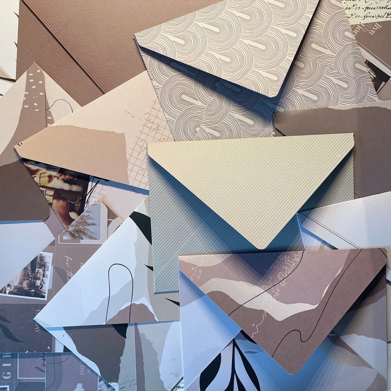 Set of A5 Aesthetic Envelopes - Etsy UK