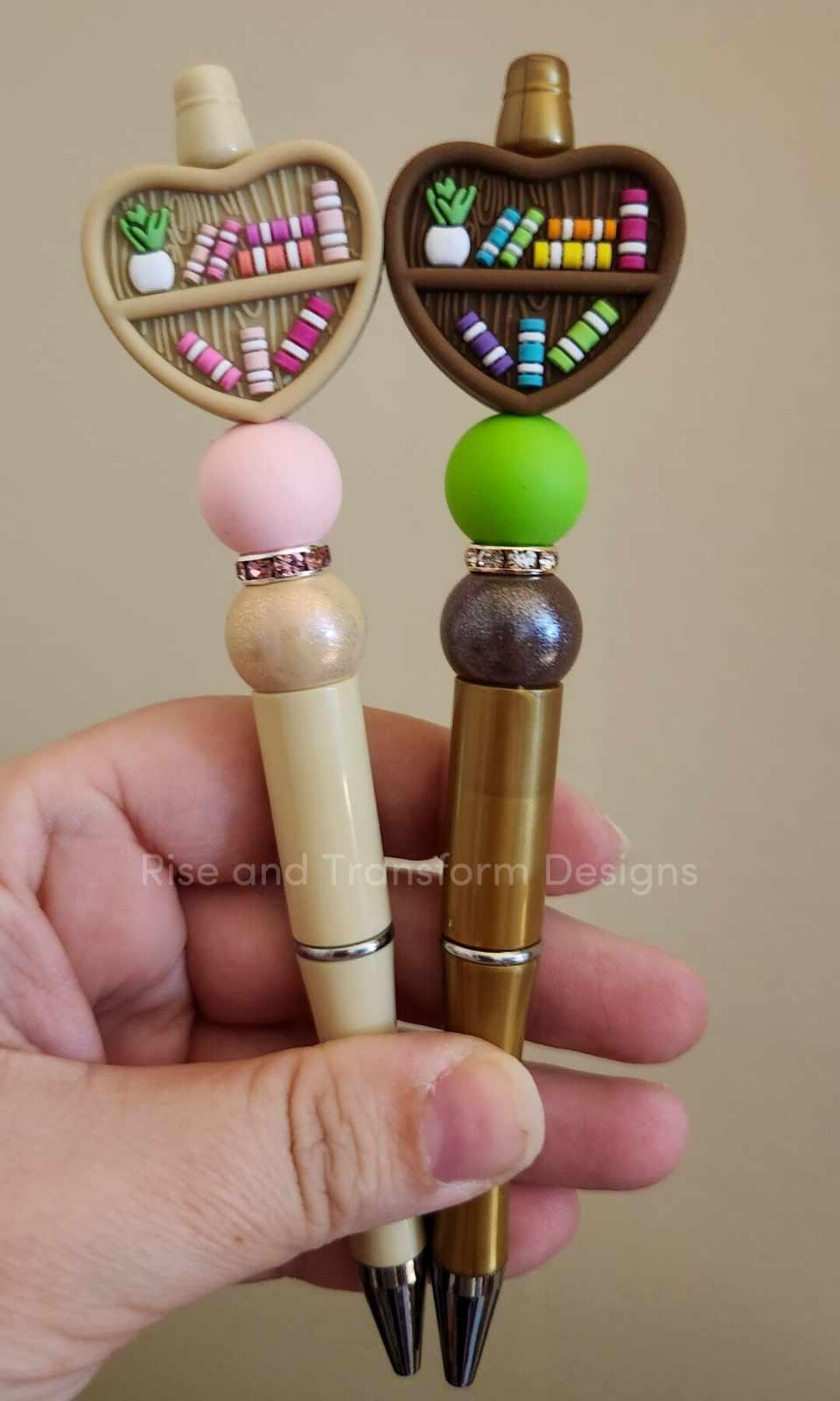 Wooden Bookshelf Pens | Wooden Bookshelf | Book Lover Pens | Book Lover ...