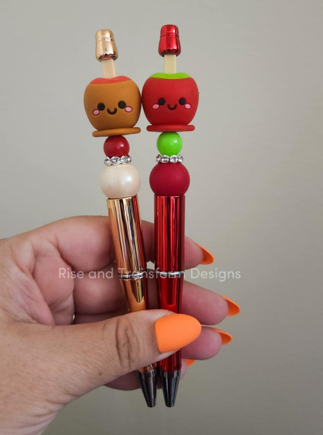 Caramel Apple Pen | Candy Apple Pen | 3D Caramel Apple | 3D Candy Apple ...