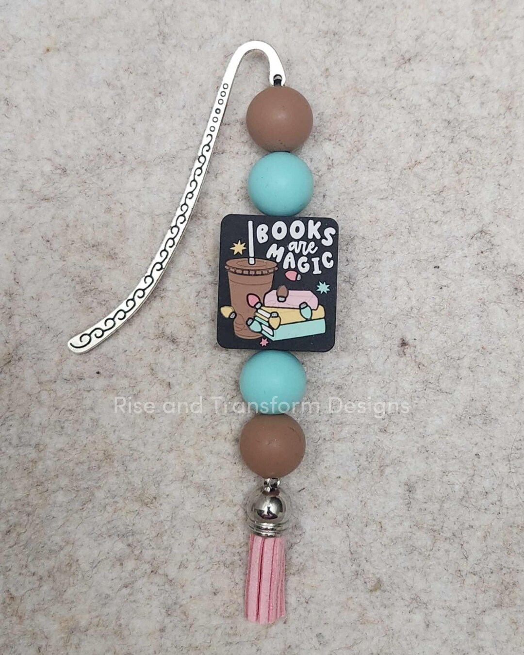 Books Are Magic Bookmark | Books Are Magic | Cute Bookmark | Cute ...