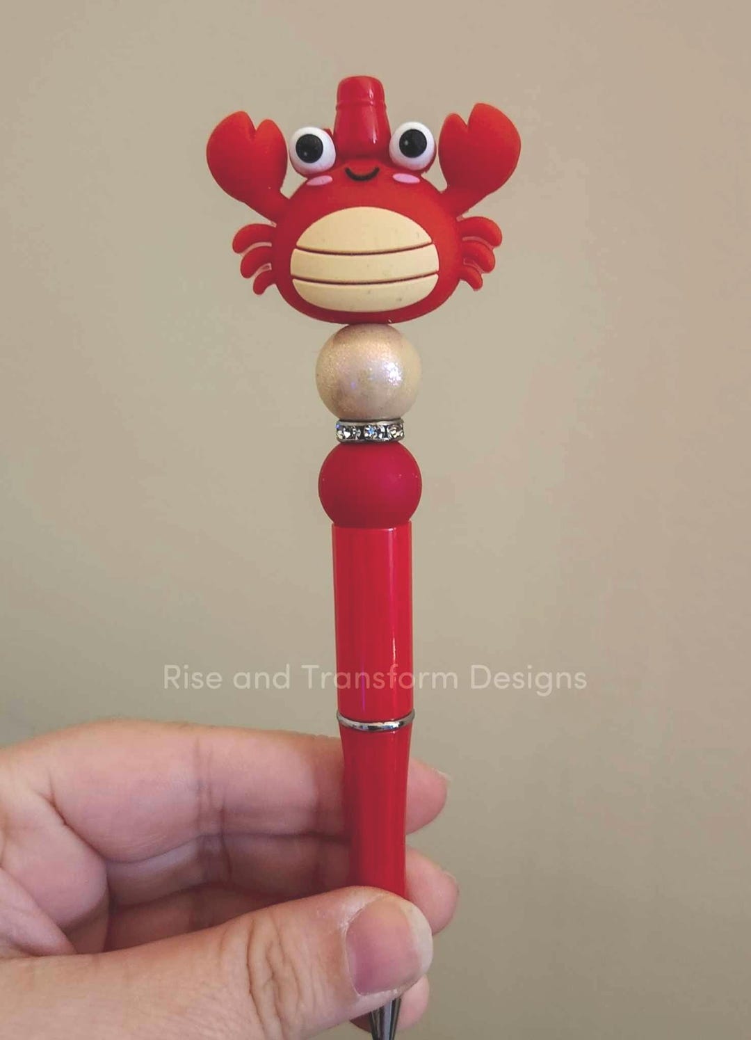Crab Pen | 3D Crab Pen | Crabs | Crab | 3D Crab | Cute Crab Pen | Cute ...