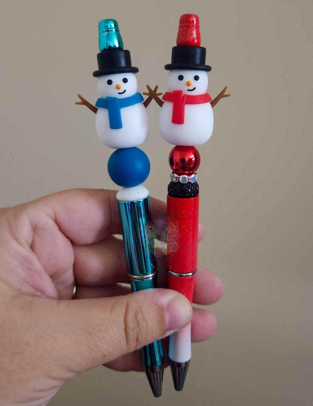 Snowman Pen Snowmen Pen Cute Snowman Pen Cute Snowmen Pens 3D Snowman ...