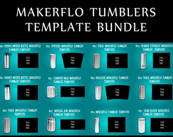 Sublimation Sizing Chart Tumblers - Etsy Singapore